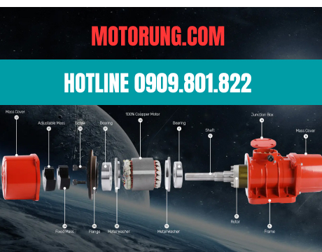 Motor rung 3 pha - động cơ rung công nghiệp